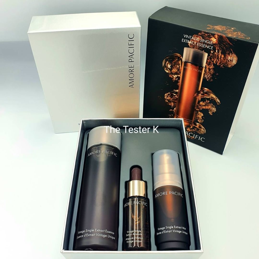 Amore Pacific Vintage Single Extract Essence Set – The Tester K